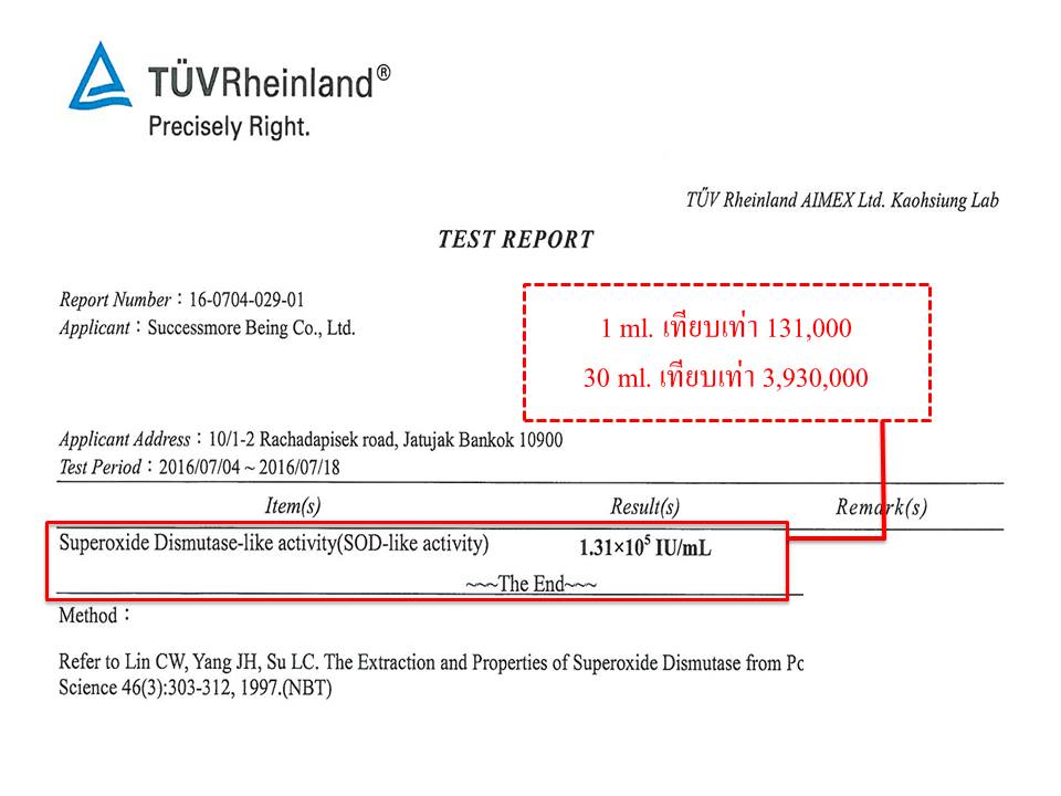 S.O.D (เอสโอดี) เอนไซม์ต้านอนุมูลอิสระ ย้อนวัยเซลล์ คืนความแข็งแรงระดับ DNA - SUCCESSMORE